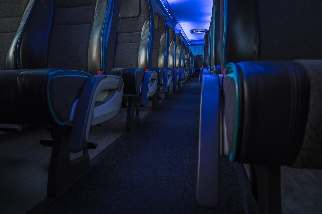 Party Bus Rental Service 50 Person Austin